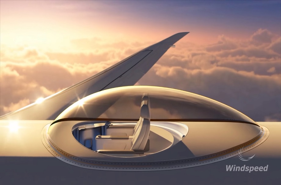 Prototype : la cabine d'avion la plus incroyable de tous les temps