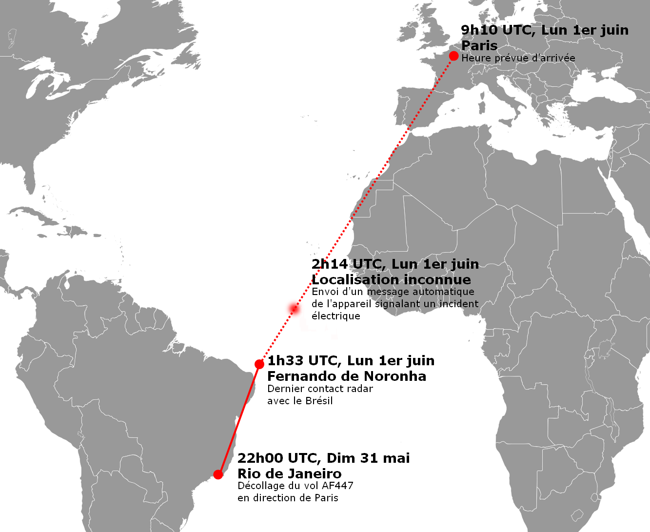 Crash sur le vol Rio-Paris : non-lieu pour Air France et Airbus