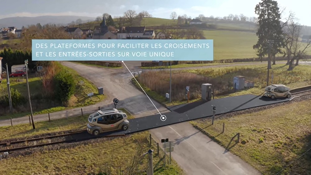 La SNCF va lancer des mini-trains qui roulent sur la route (vidéo)
