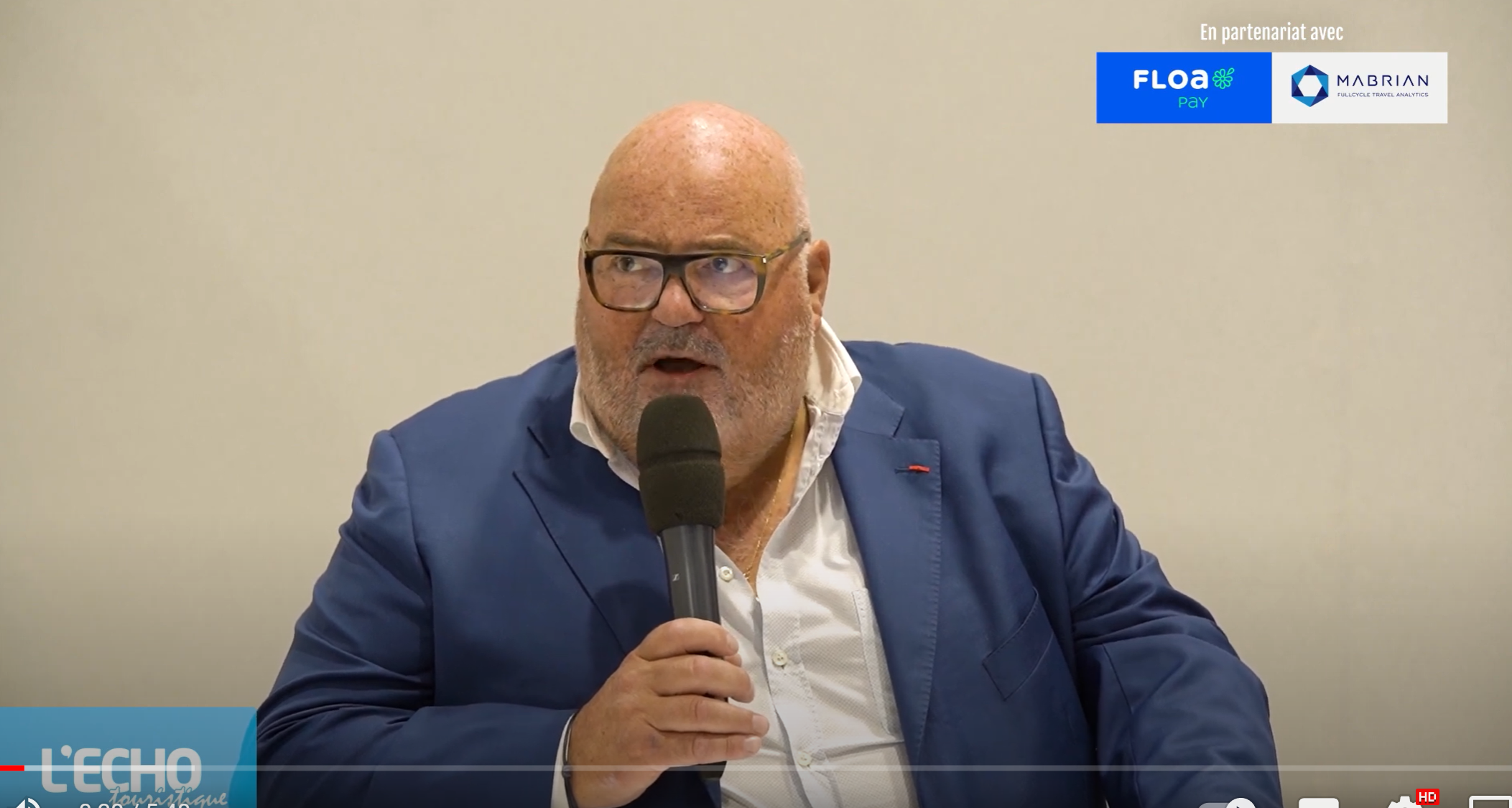 #IFTM2022 - Michel Salaün : "Nous sommes à 70% du volume 2019"