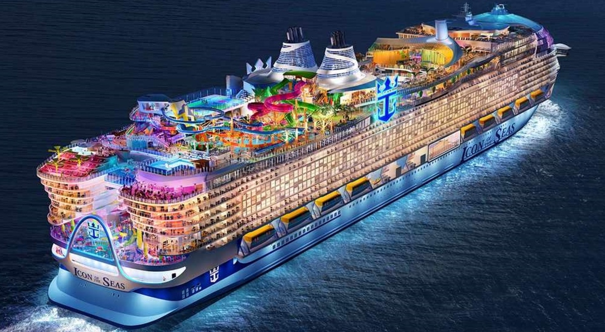 L'Icon of the Seas, le plus grand paquebot de croisière au monde a pris ...