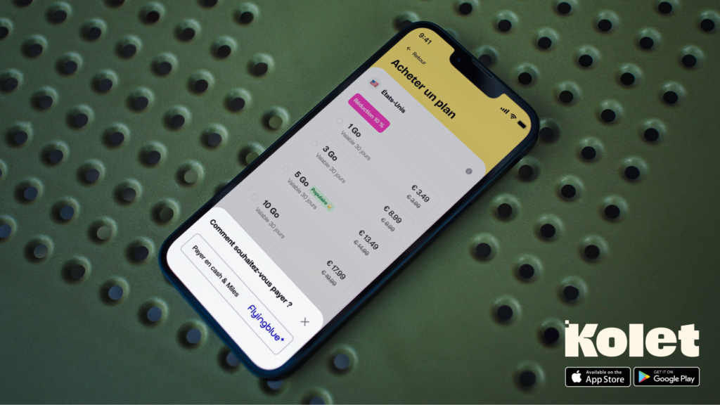 Téléphonie : Air France propose des offres internet par eSim dans 190 pays